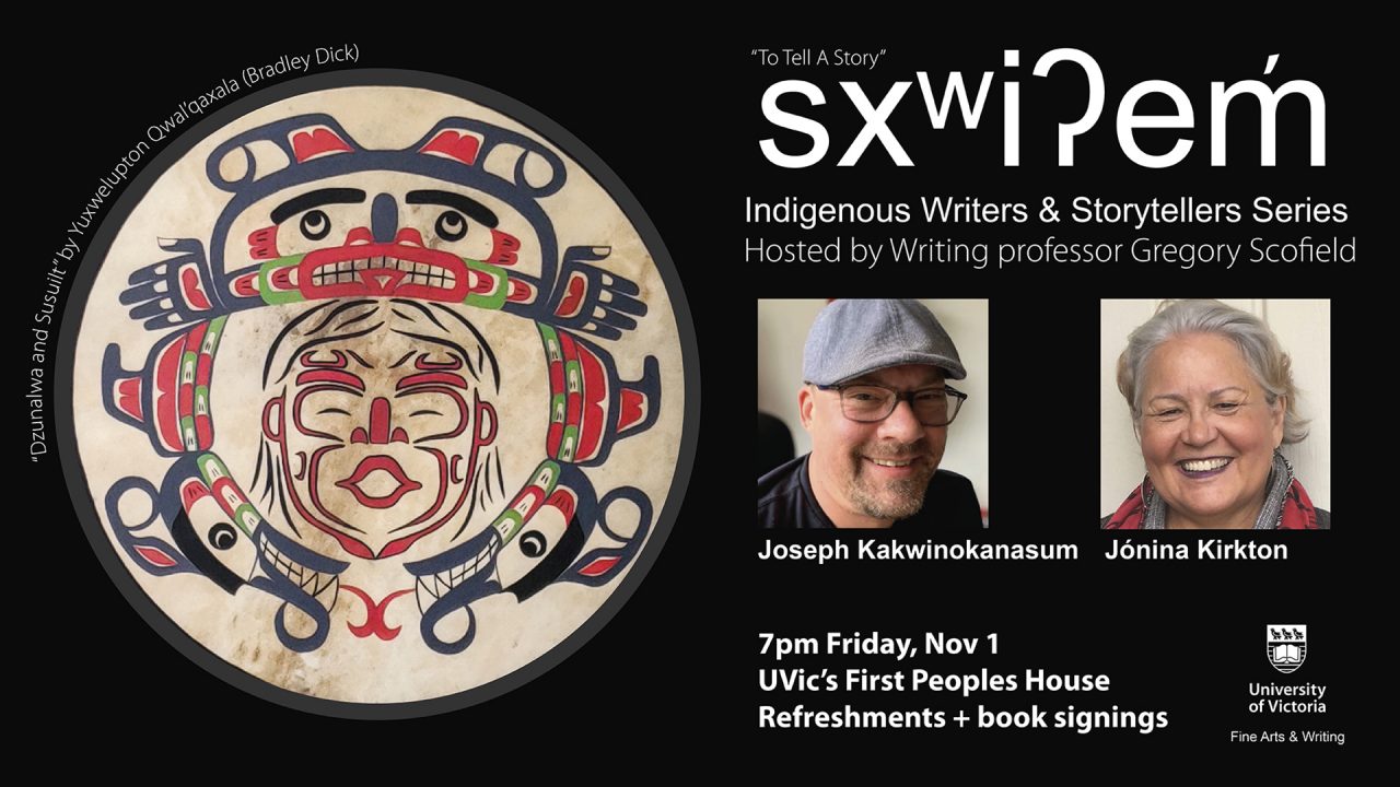 Indigenous Writers & Storyteller Series | Fine Arts Research